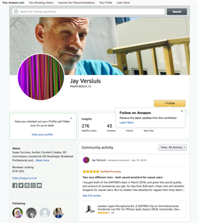 How to find your Public Profile on Amazon – The WP Guru
