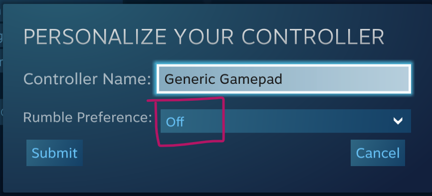How to remove the Controller Rumble feature in Spirit of the North ...