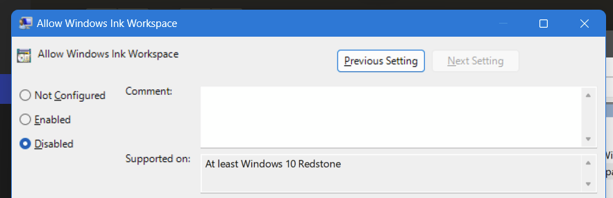 How to disable Windows ink on Windows 11 – The WP Guru